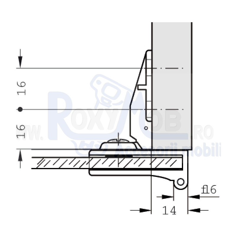 BALAMA USA STICLA FARA GAURIRE CROM APLICATA 361.93.241 - Accesorii ...