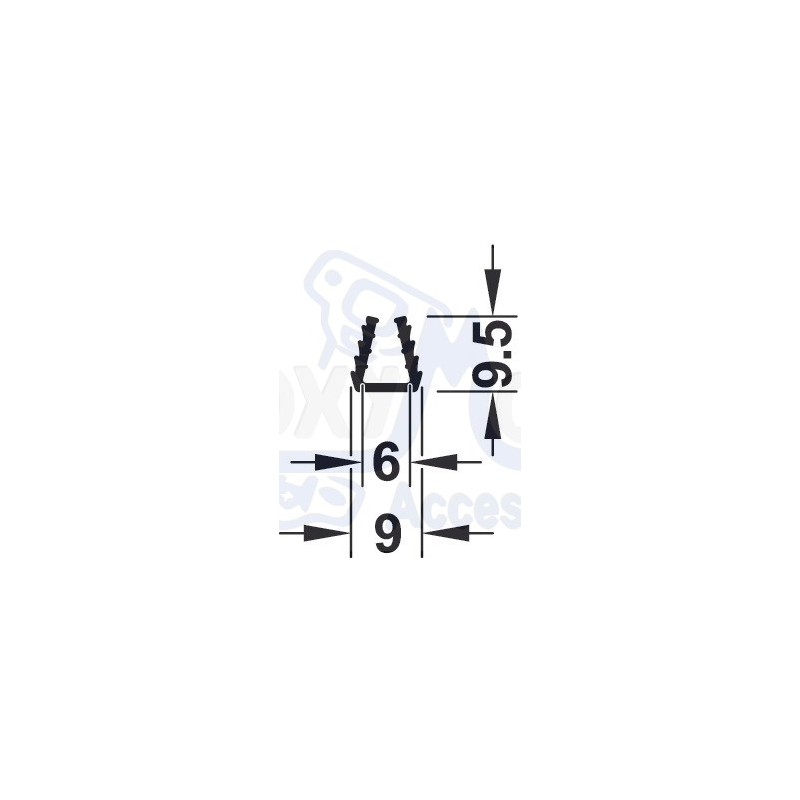 SLIDO DESIGN 25 CHEDER PROFIL 2.5M GRI 415.13.622 - Accesorii mobila ...