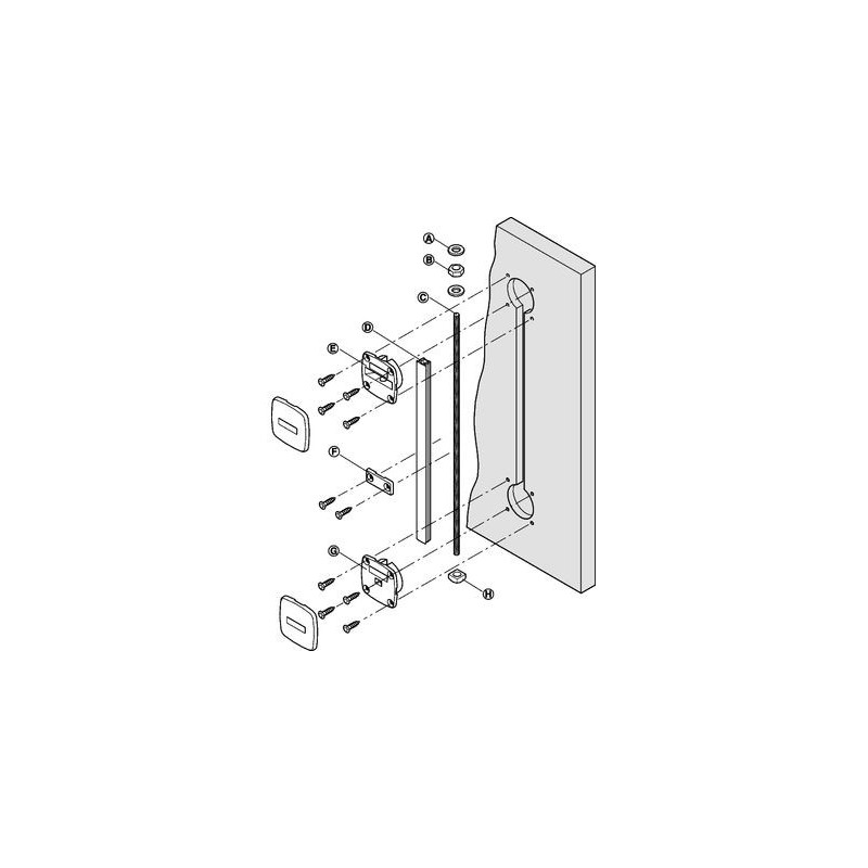 PLANOFIT SISTEM RANFORSARE USI H2650MM 407.90.201 - Accesorii mobila ...
